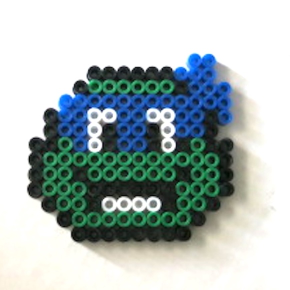 Perler Beads | Other | Perler Beads Ninja Turtle Keychain Or Magnets ...